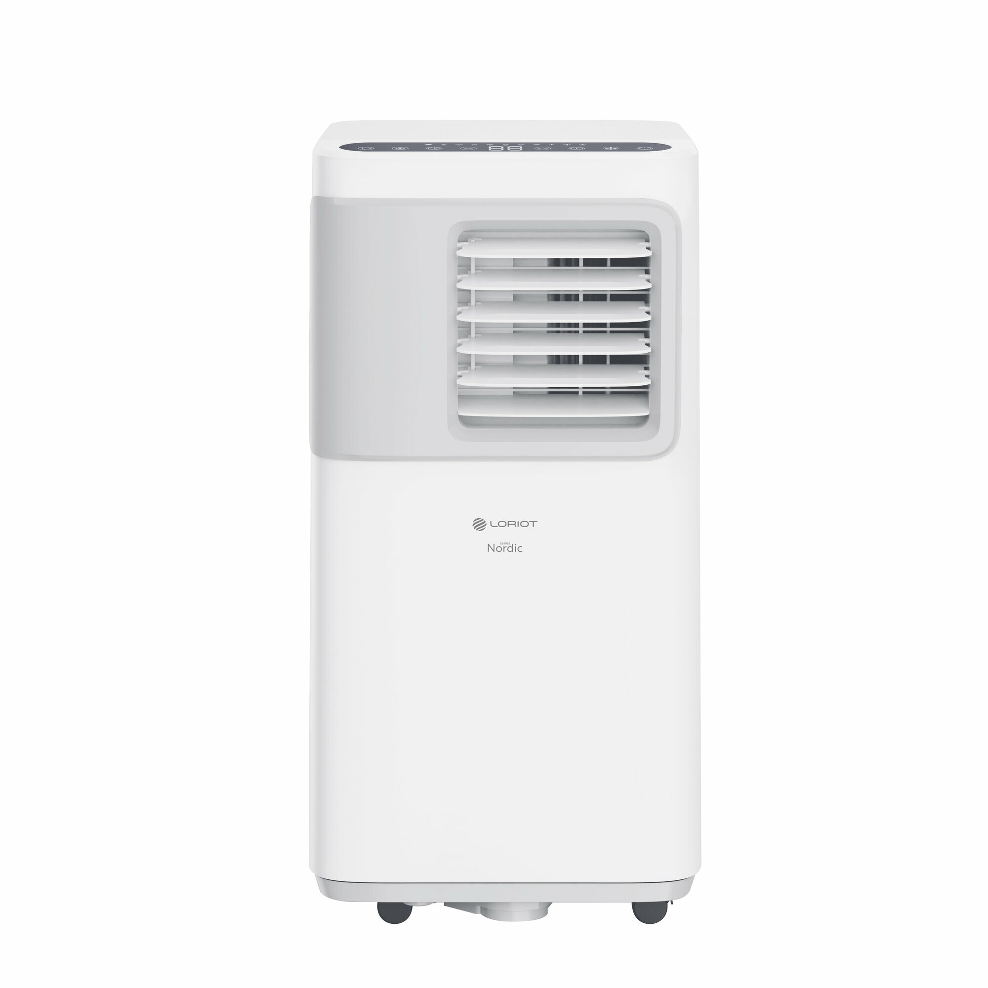 Мобильный кондиционер Loriot LPAC-09TP, пульт, таймер, 25 м²