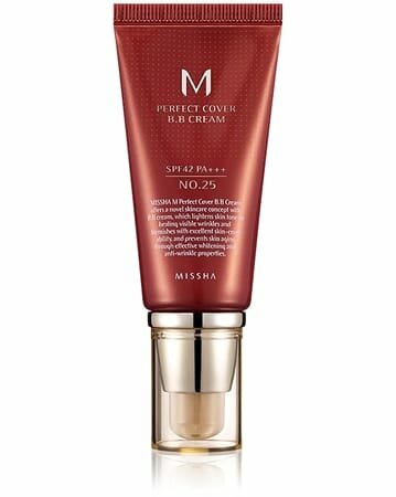 Bb-средство missha m perfect cover, оттенок no. 25 warm beige, spf 42, 50 мл