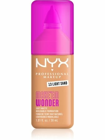 Тональный крем NYX Professional Makeup Make Em Wonder, светло-бежевый, 30 мл