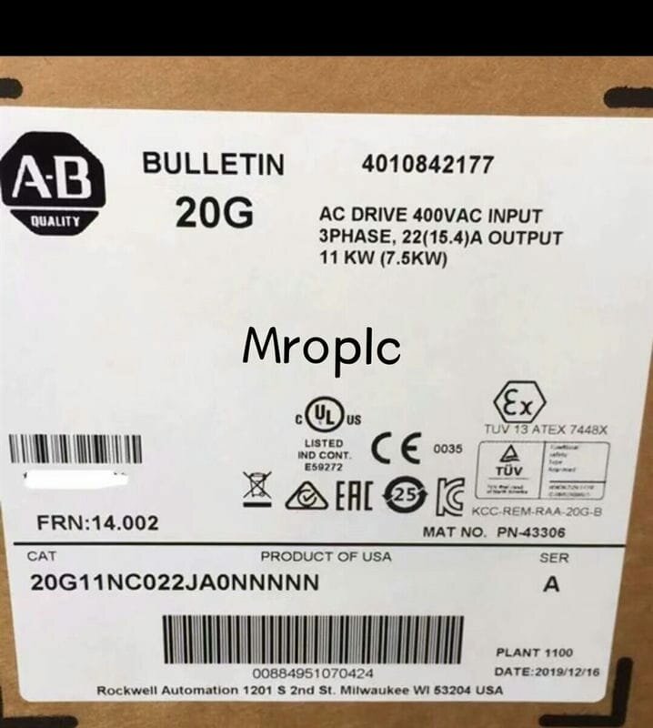Модуль Allen-Bradley 20G11NC022JA0NNNNN