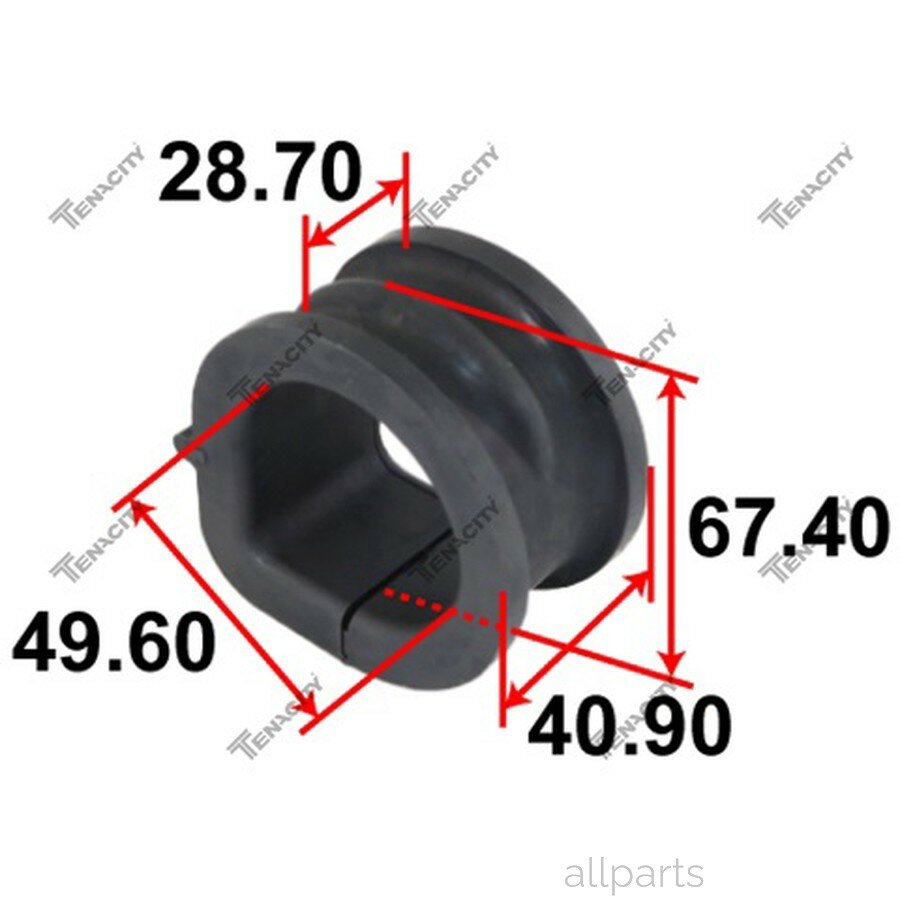 TENACITY ASTNI1001 Втулка рейки