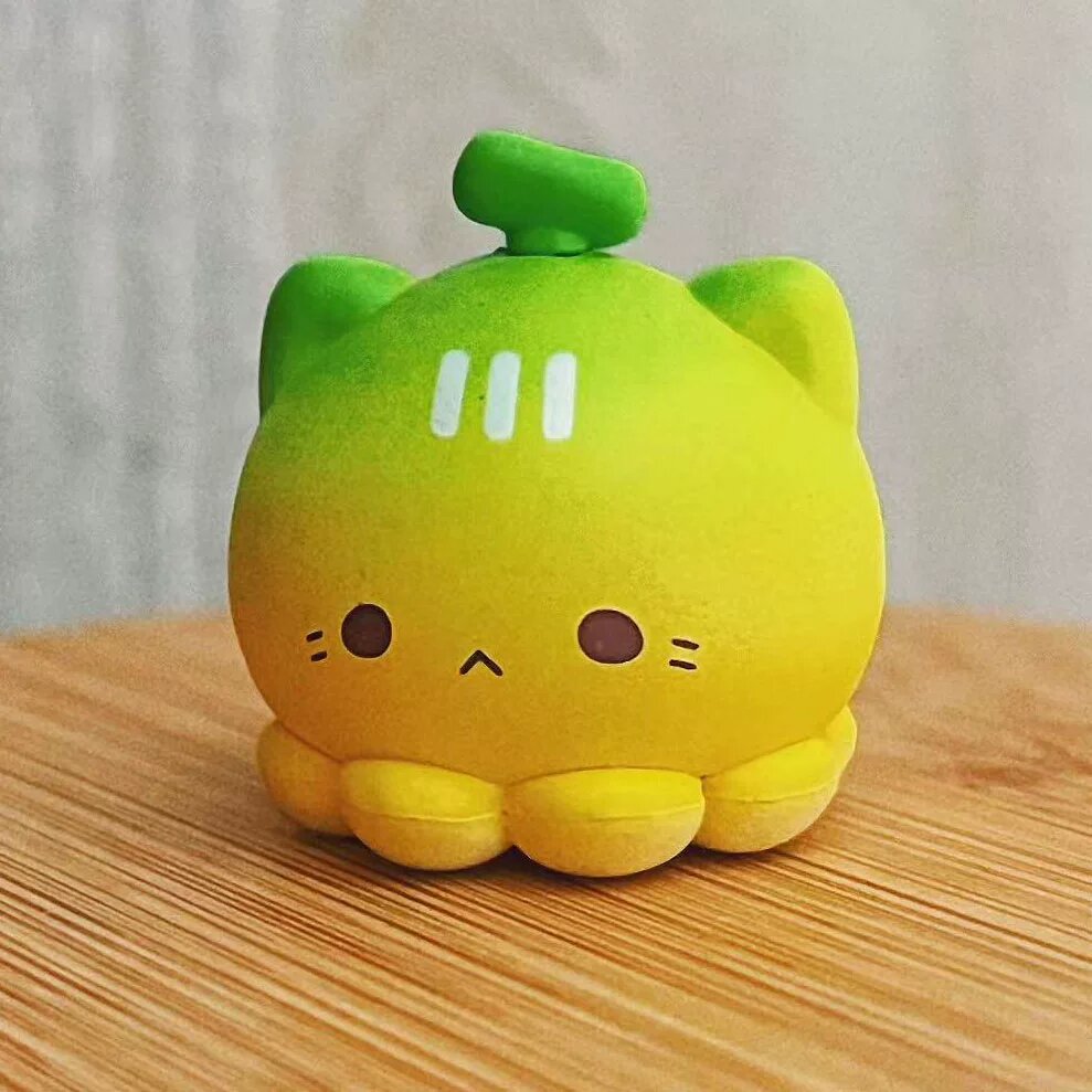 Оригинальная фигурка-сюрприз Strawberry Musta Octopus Meow Meow Fruit Market Cute Blind Box, подарок Jiao Jiao