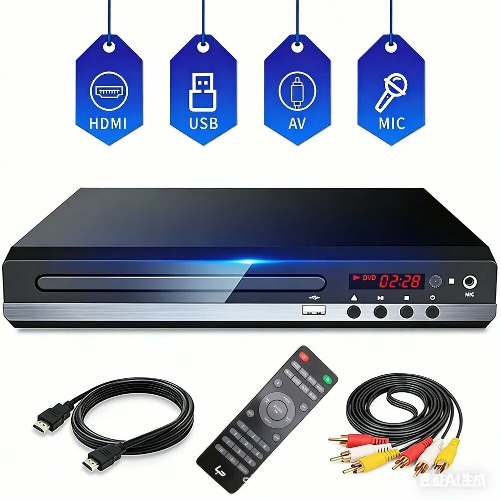 DVD-плеер, CD-ROM USB два в одном — фото 1