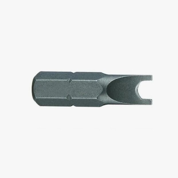 1/4" Бита шлицевая (ласточкин хвост) L=25мм, S=6 мм, F-123S2506