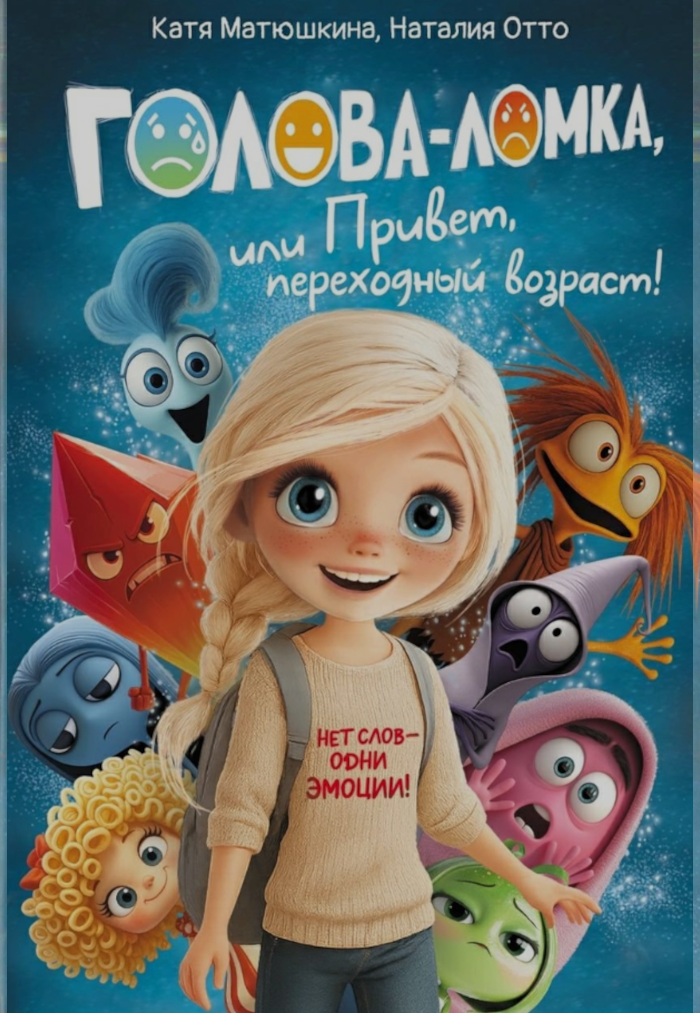 Голова-Ломка, или Привет, переходный возраст (синяя). Матюшкина Е, Отто Н.