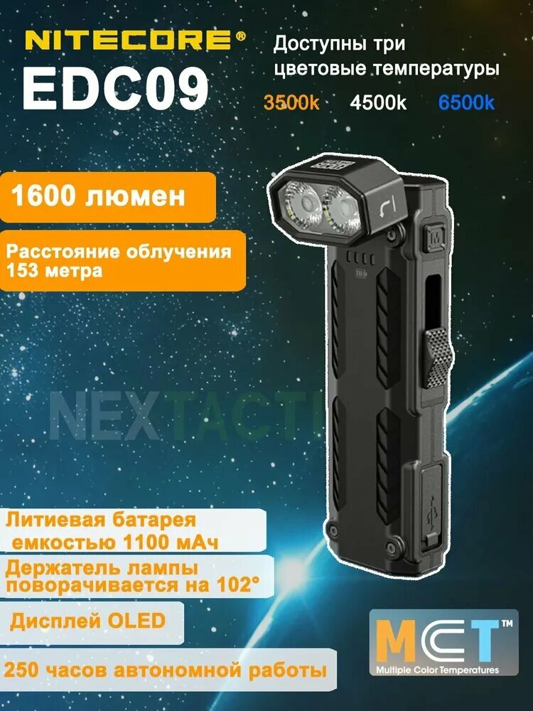 Nextactic Фонарь-прожектор