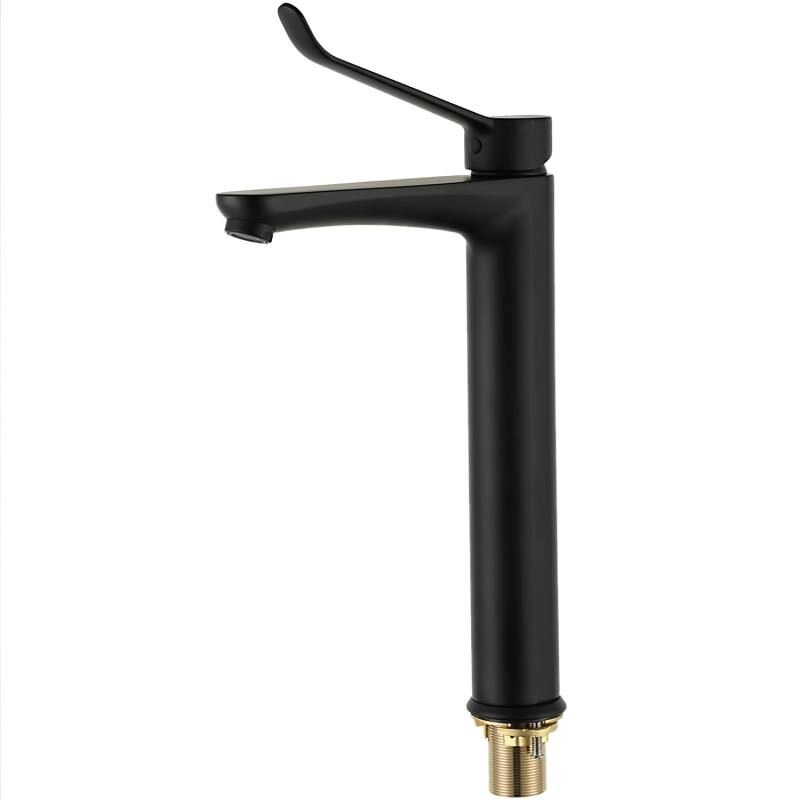 Смеситель для раковины Gappo G21-6 G1CP02WZ1-OJ26GV черный