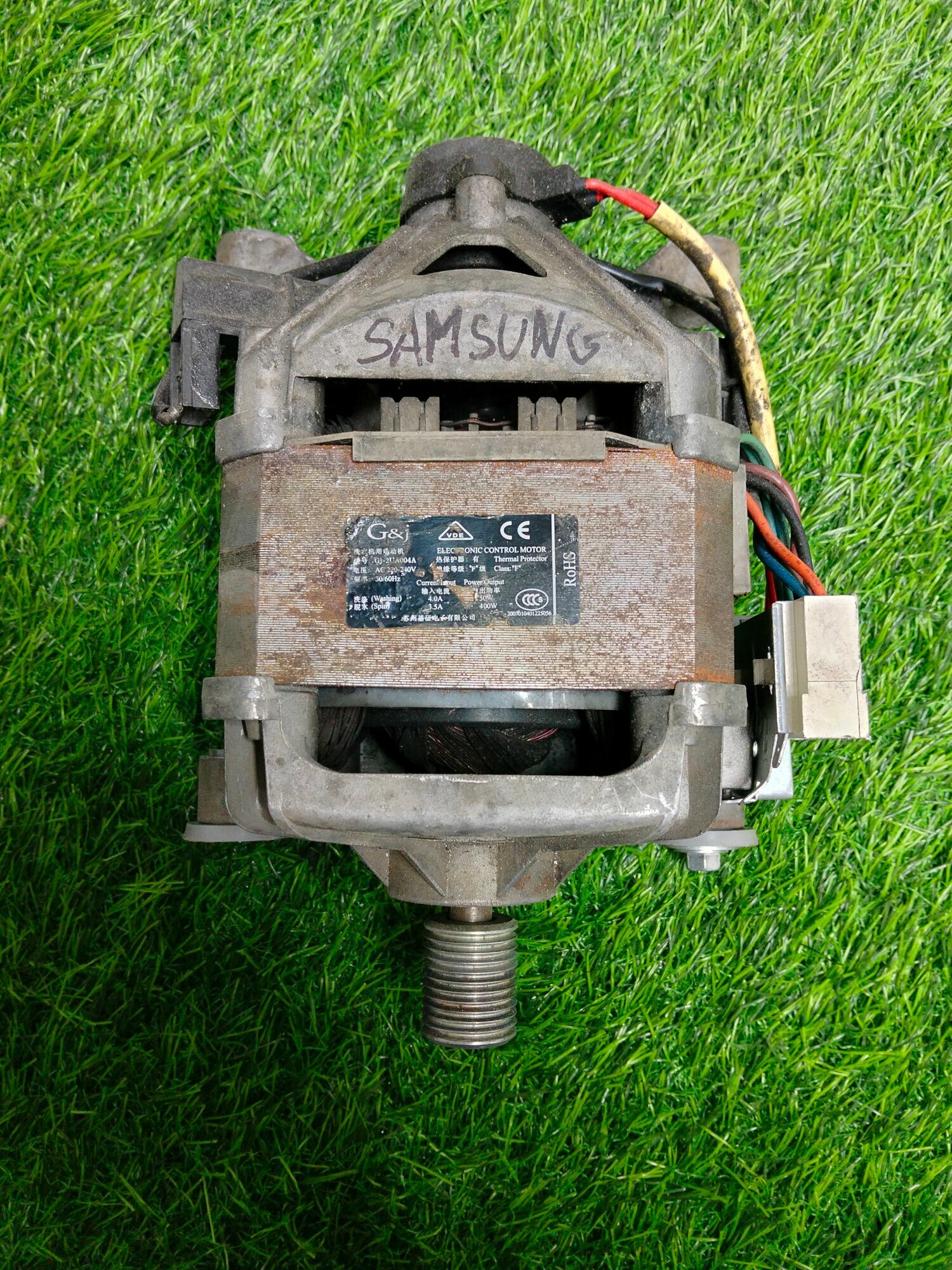 Двигатель для стиральной машины Samsung GJ 2UA004A 7-2 контактов. Товар уцененный