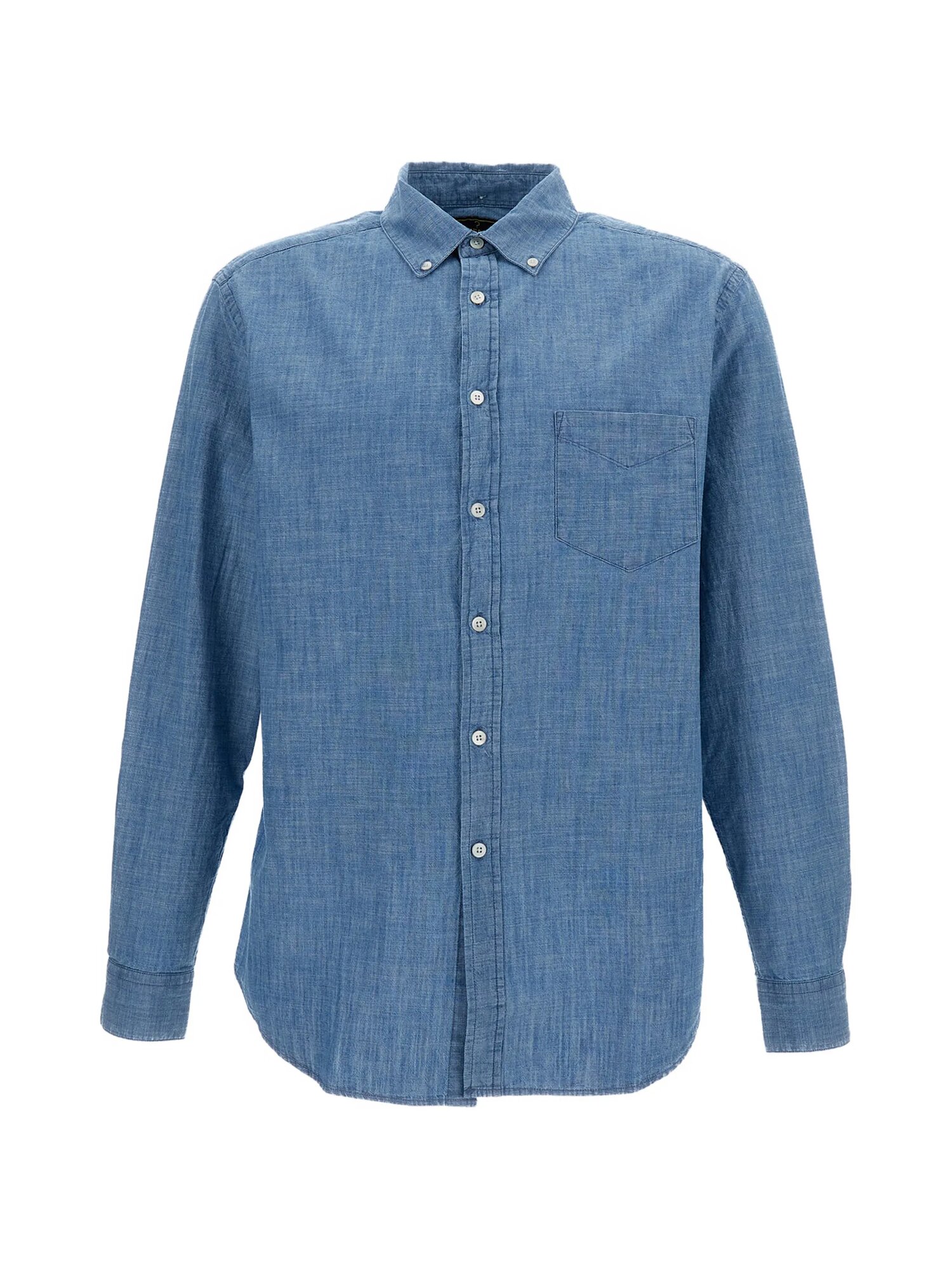 Рубашка Button-down chambray shirt