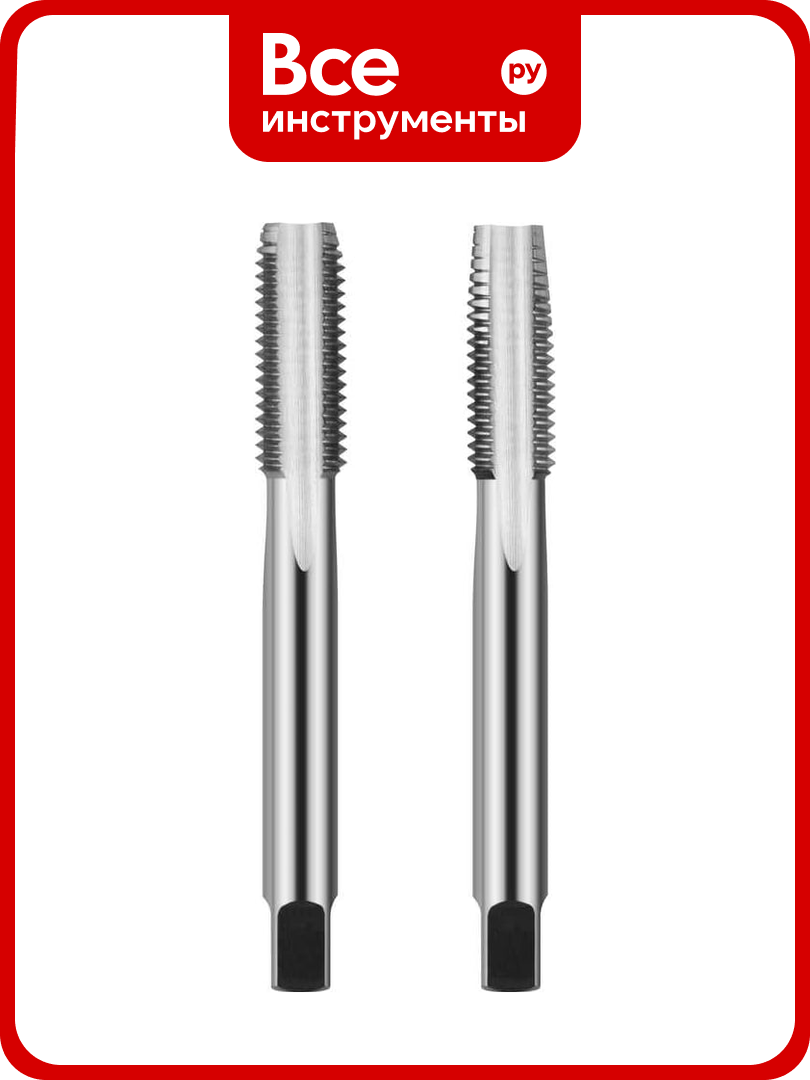 Комплект ручных метчиков Debever Machining Solutions M32×1,5, HSS, DIN 2181, ISO2 / 6H, 2 шт DB-3032015 прямая канавка