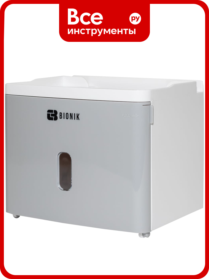 Держатель для туалетной бумаги BIONIK BK106GRAY