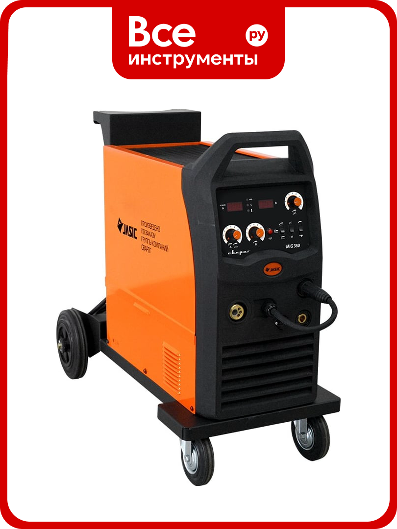 Сварочный инвертор Сварог MIG 350 TECH N258 96535 с TIG‑сваркой, цифровым дисплеем и воздушным охлаждением