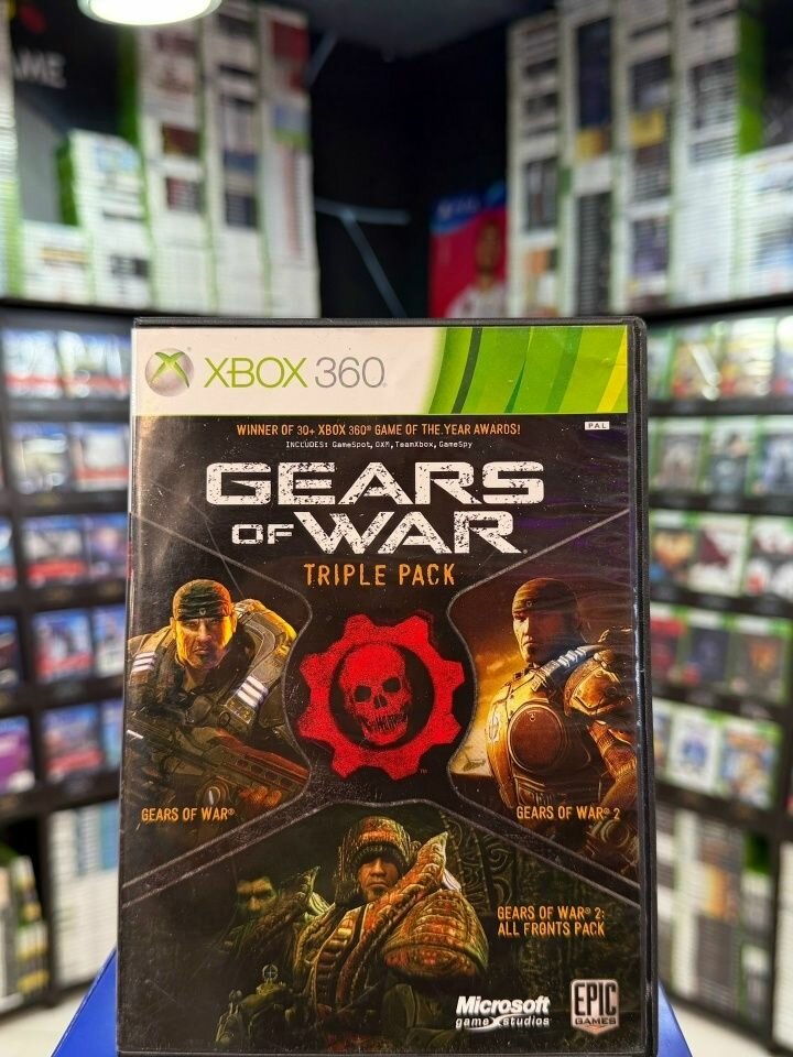 Игра Gears of War Triple Pack (Xbox 360) (Box)