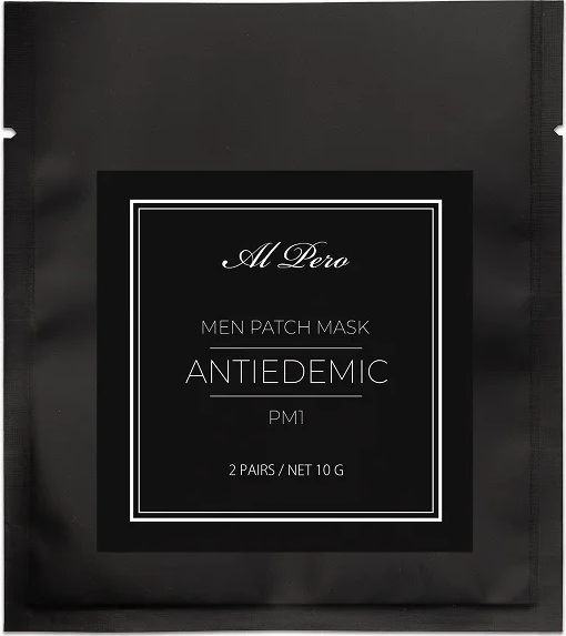 Al Pero Маска-патчи для кожи глаз с противоотечным эффектом для мужчин Men Patch Mask PM1 Antiedemic 200ml
