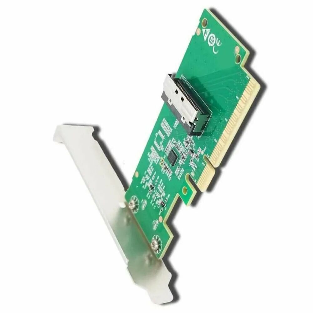MCIOs 8I PCIe 5.0 X8 Конвертеры 256ГБ/с Решение для расширения серверов и дата-центров, Синий