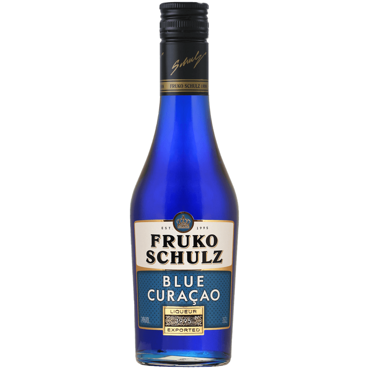 Ликер Fruko Schulz Blue Curacao 0,35 л