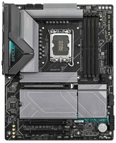 Материнская плата GIGABYTE Z890 EAGLE WIFI7 - LGA 1851, Intel Z890, 4xDDR5-6400 МГц, 1xPCI-Ex16, 4xM.2, ATX