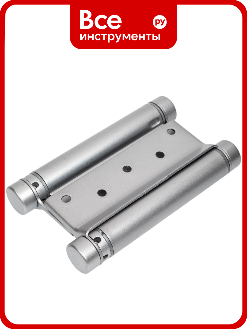 Пружинная петля ARMADILLO Aldeghi ALH.125.5 SC матовый хром (2 шт) 45487, деревянный