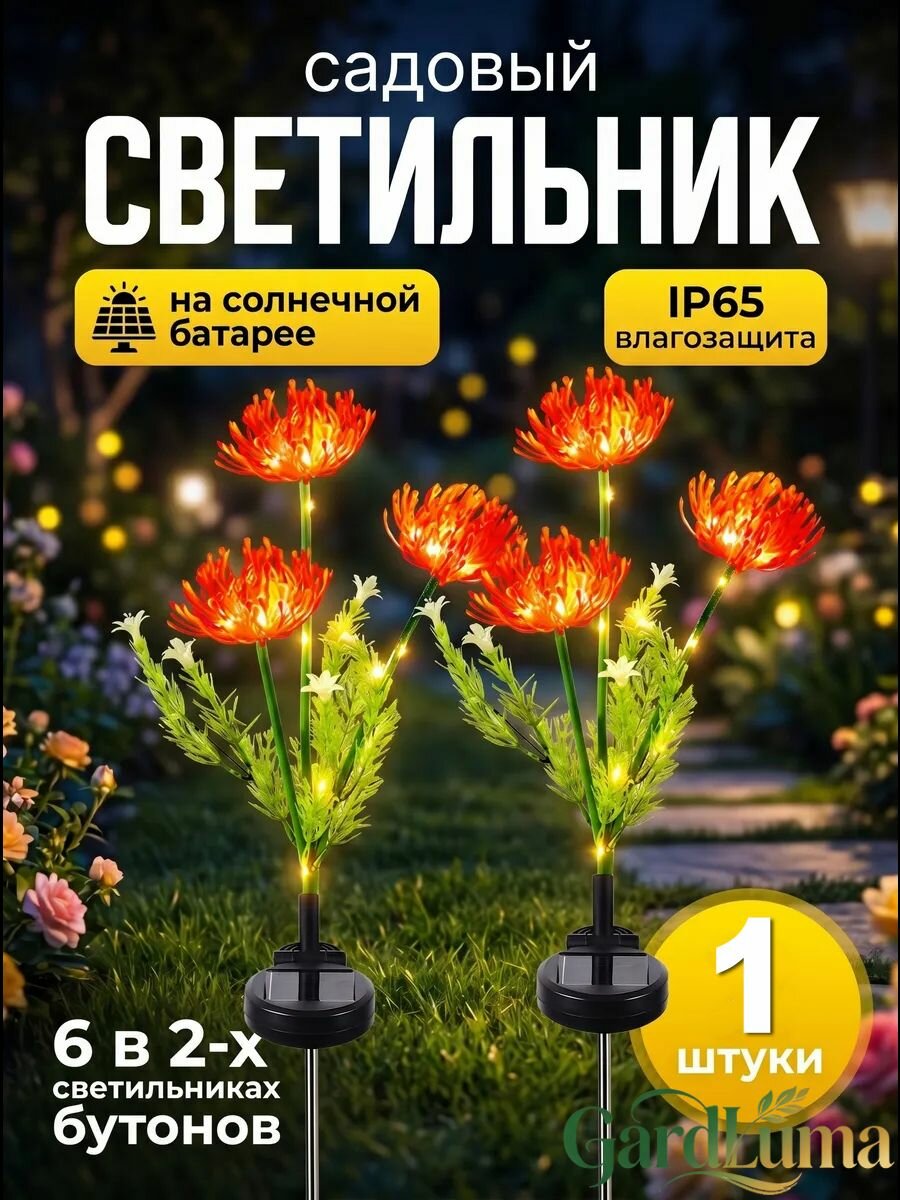GardLuma Уличный светильник, LED, количество ламп:3шт