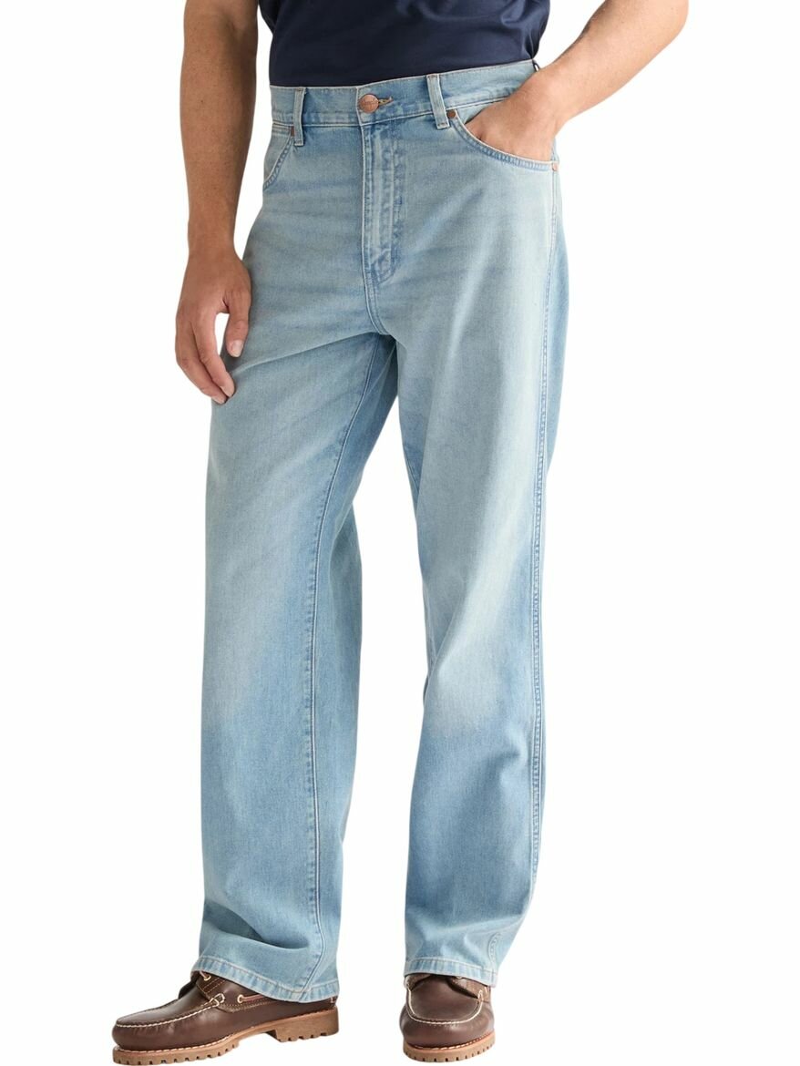 Джинсы Men Loose Straight Jeans 