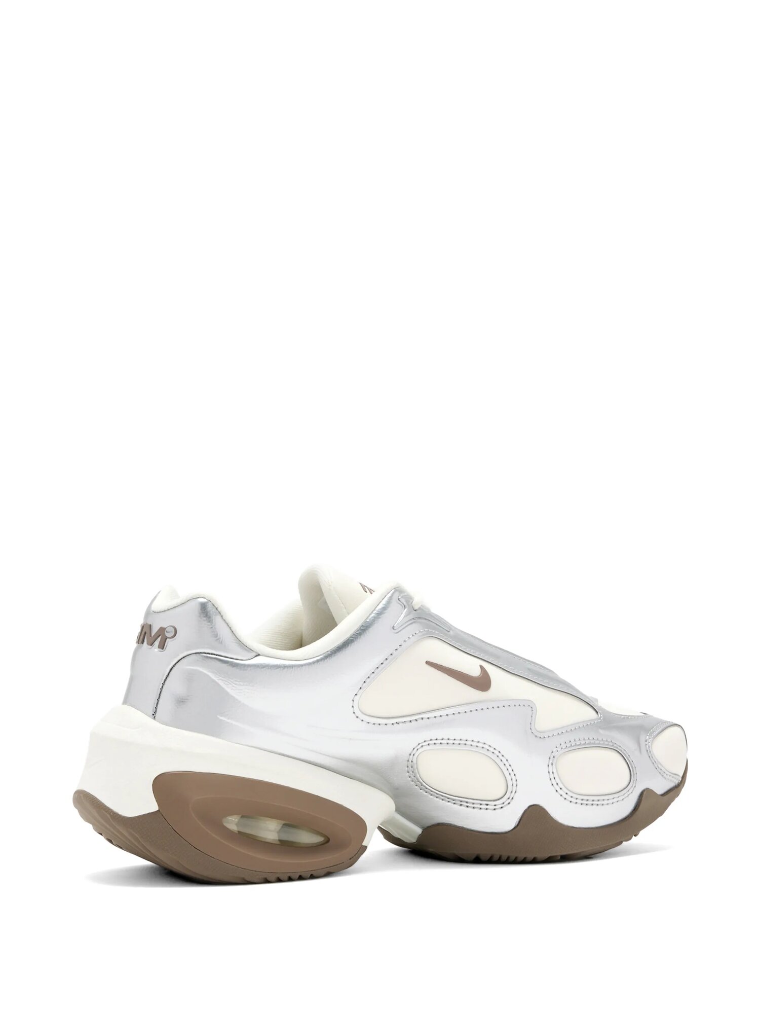 Кроссовки NIKE Air Max Muse, размер 11.5 US, серебристый/красный — фото 1