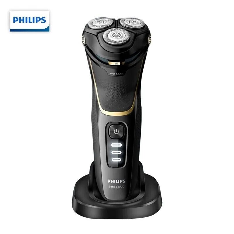 Philips Электробритва Series 4000 PHPS4303/12, черный, влажное и сухое бритье