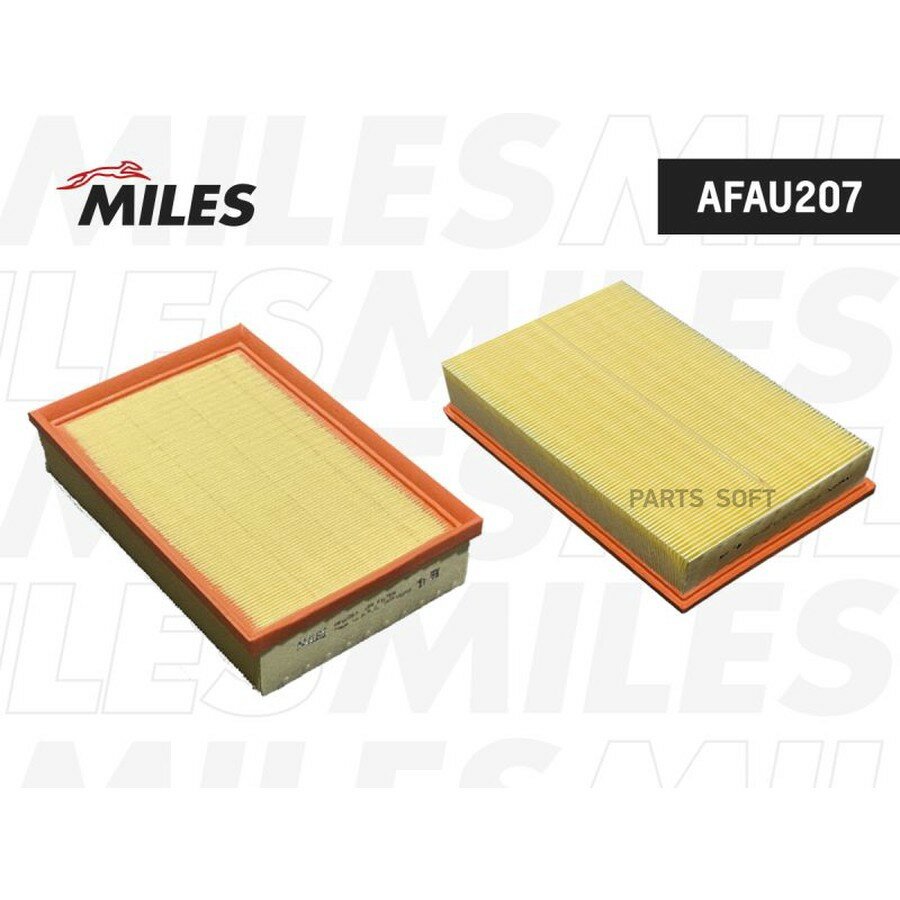 AFAU207 MILES Фильтр воздушный MILES AFAU207 | цена за 1 шт