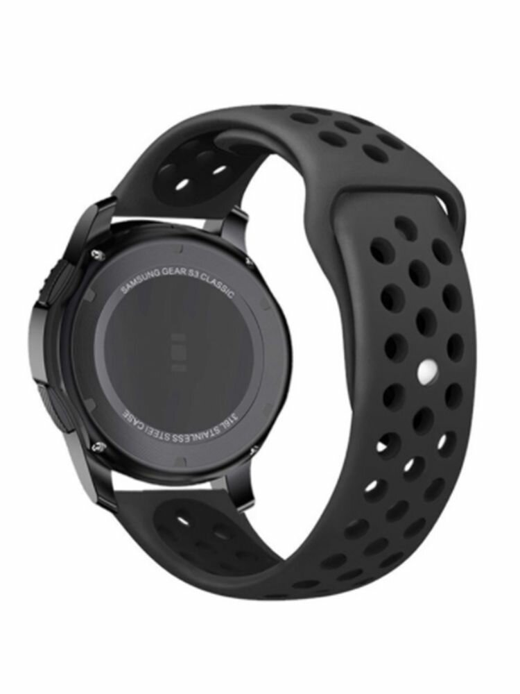 Спортивный дышащий силиконовый ремешок 20/22 мм с быстросъемом для HUAWEI GT5 Watch4 GT3 Pro, Amazfit T-Rex 3 Pro, Balance, Cheetah Pro, Active, Honor Watch 5