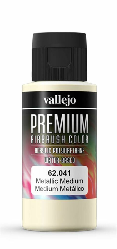 Краска 62041 Premium Color - P-M Metallic Medium 60 ml. Vallejo 62041