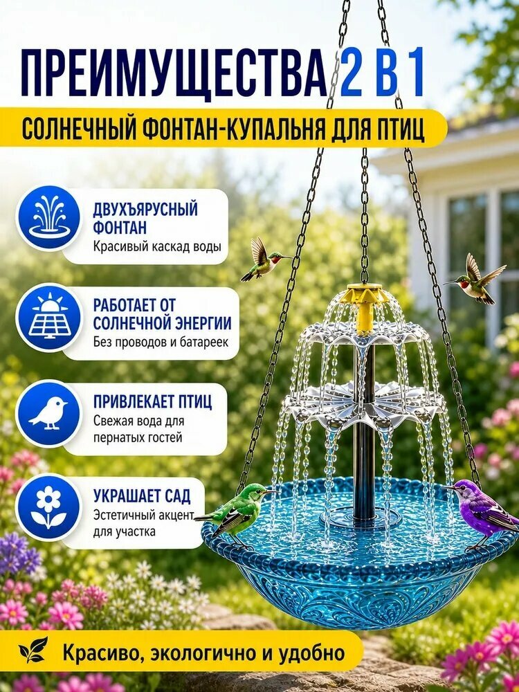 Фонтан садовый — фото 1
