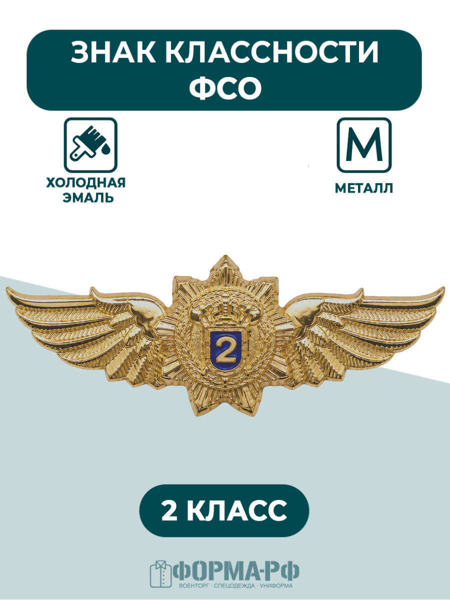 Знак классности ФСО 2 класс