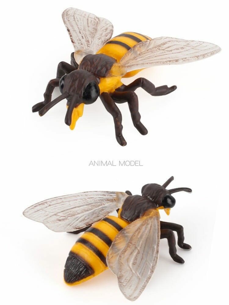 Фигурка животного Derri Animals Пчела, для детей, коллекционная декоративная, 84563, 7х7х2 см пчела фигурка для детей декоративная фигурка коллекционная игрушка Derri Animals