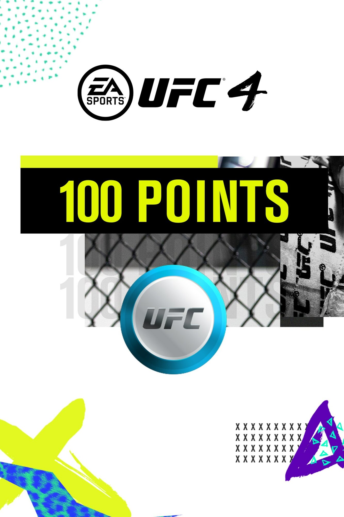 UFC 4 - 100 UFC POINTS — Xbox Series X|S, Xbox One — Цифровая версия