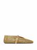 Балетки Alaia Lace-up ballet flats, размер 35, black/black