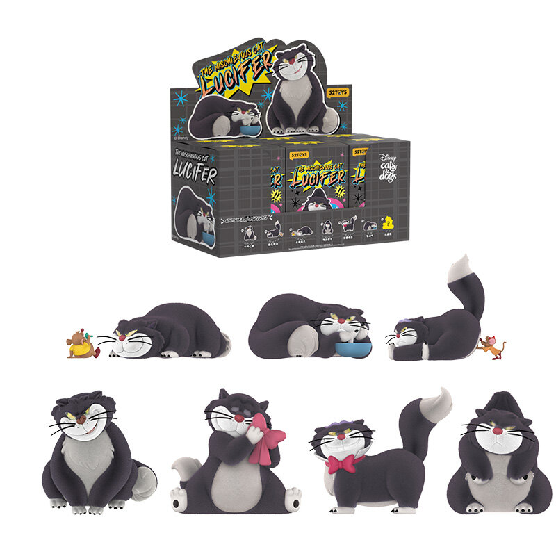 52TOYS Disney «Коты-Плуты» Люцифер, Full Box of Six