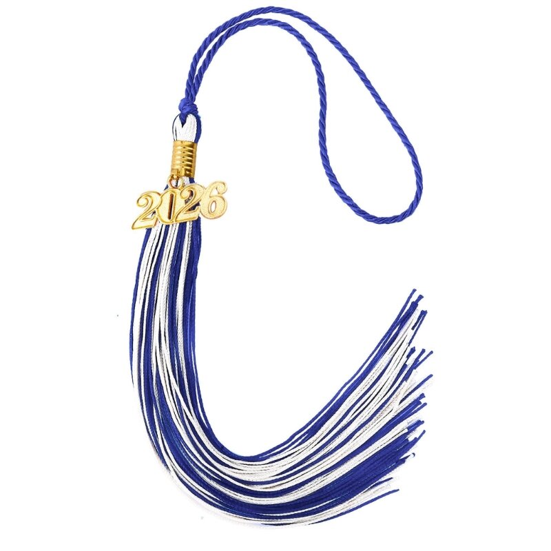 Class of 2026 Graduation Cap Tassels Decoration For Academic Robe Bachelor Gown