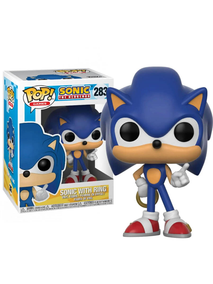 Фигурка Funko POP! Соник с кольцом (Sonic with Ring) #283