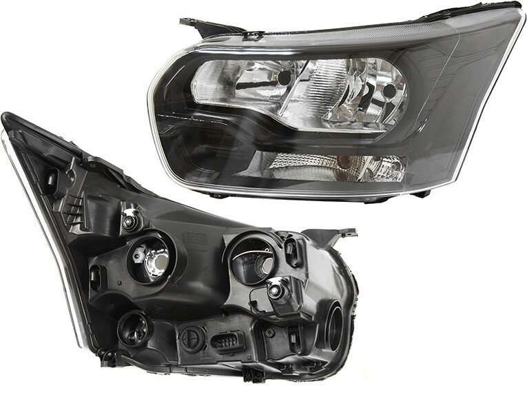 Фара SAT ST-431-11C6BL Ford Transit 14-20 слева/ Галоген/ Ручная регулировка