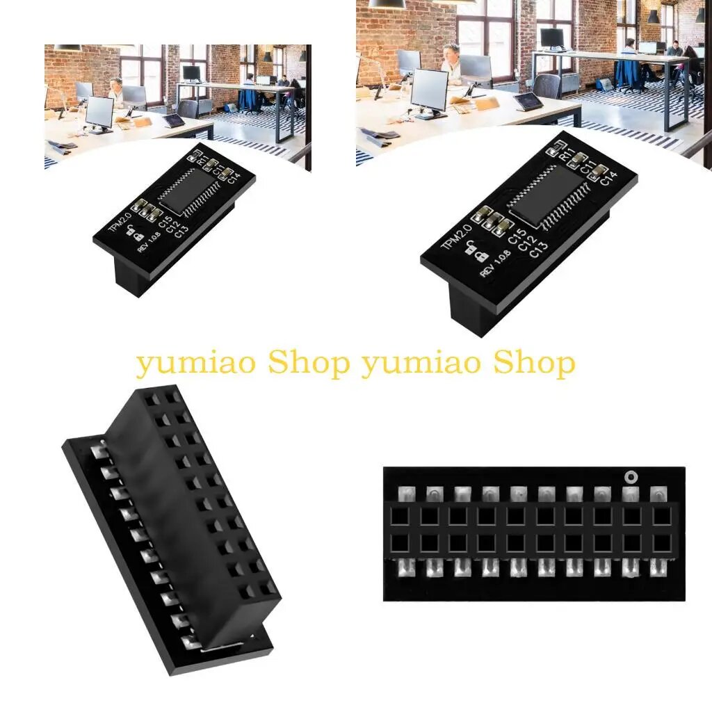 587B TPM 2.0 MODULE LPC 20PIN MODULE MONTER плата
