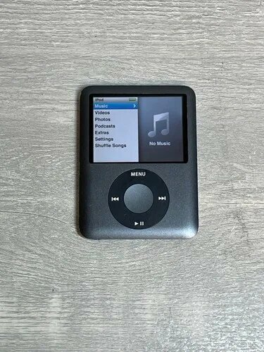 IPod Nano 3rd Gen 4/8 ГБ, черный
