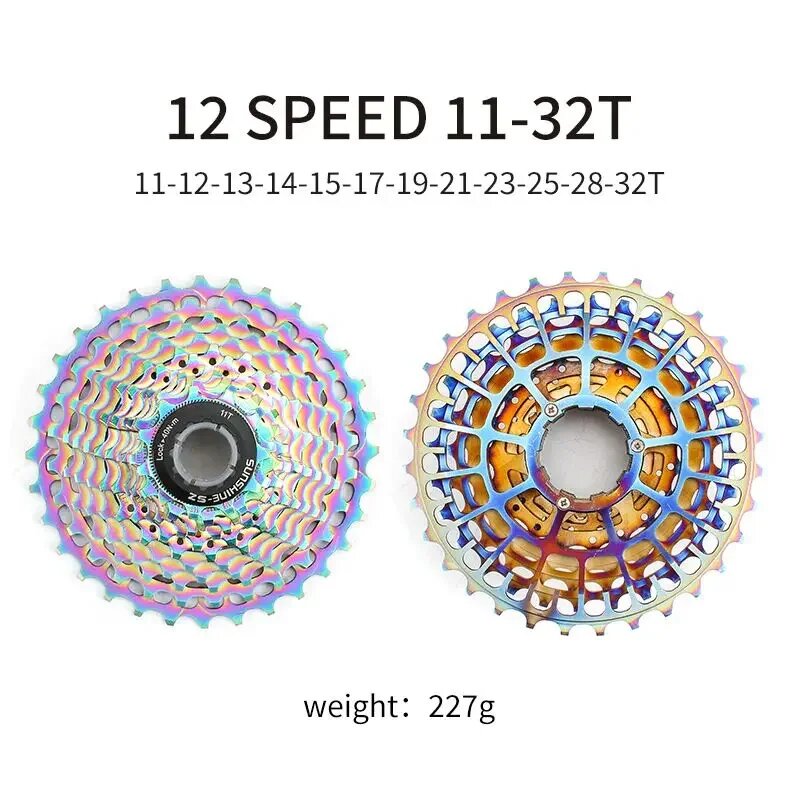 SUNSHINE-SZ 11-12 скоростная кассета для шоссейного велосипеда 11-28/32/34/36T