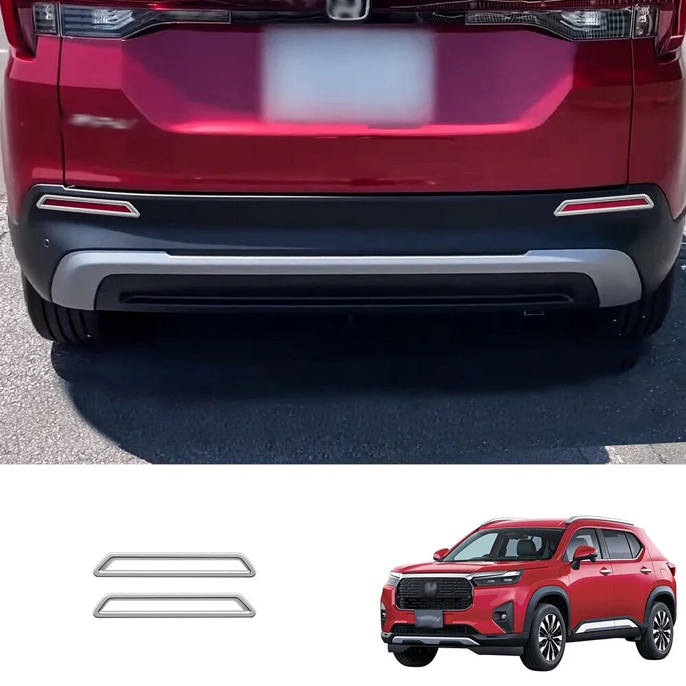 Накладка на задний бампер Chrome для Honda WR-V 2024-2025