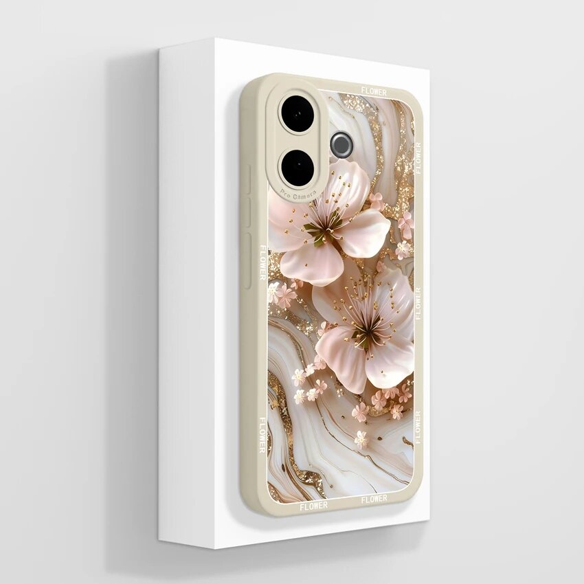 Чехол iQOO Z10R TYW1203, цветочный дизайн