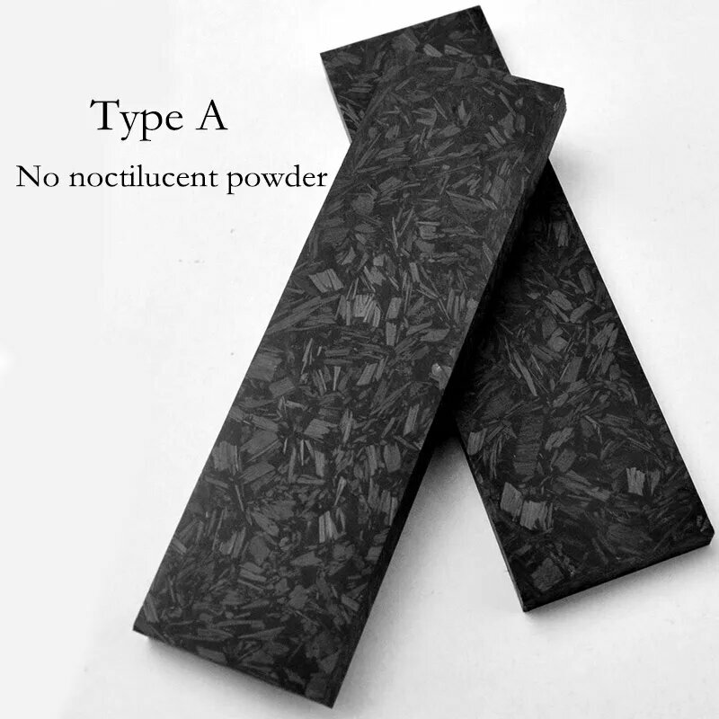 TYSEEK мраморный блок из углеродного волокна для рукоятки ножа 1pc TypeA 135x40x8mm