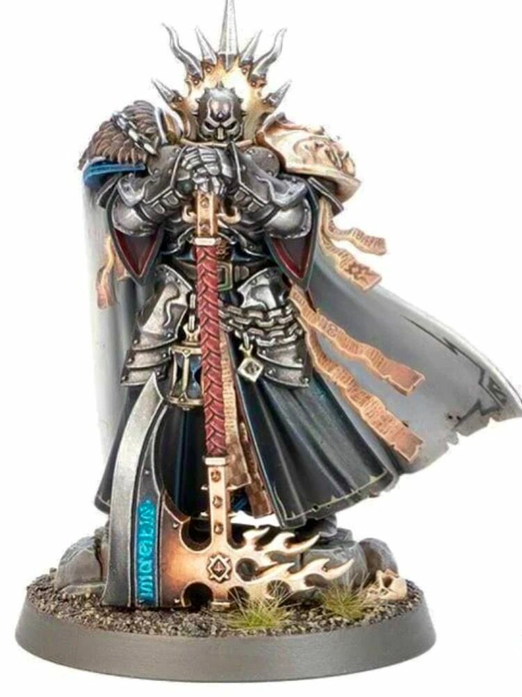 Warhammer 40K. Lord Terminos - Миниатюра для игры в Warhammer AOS, Necromunda.