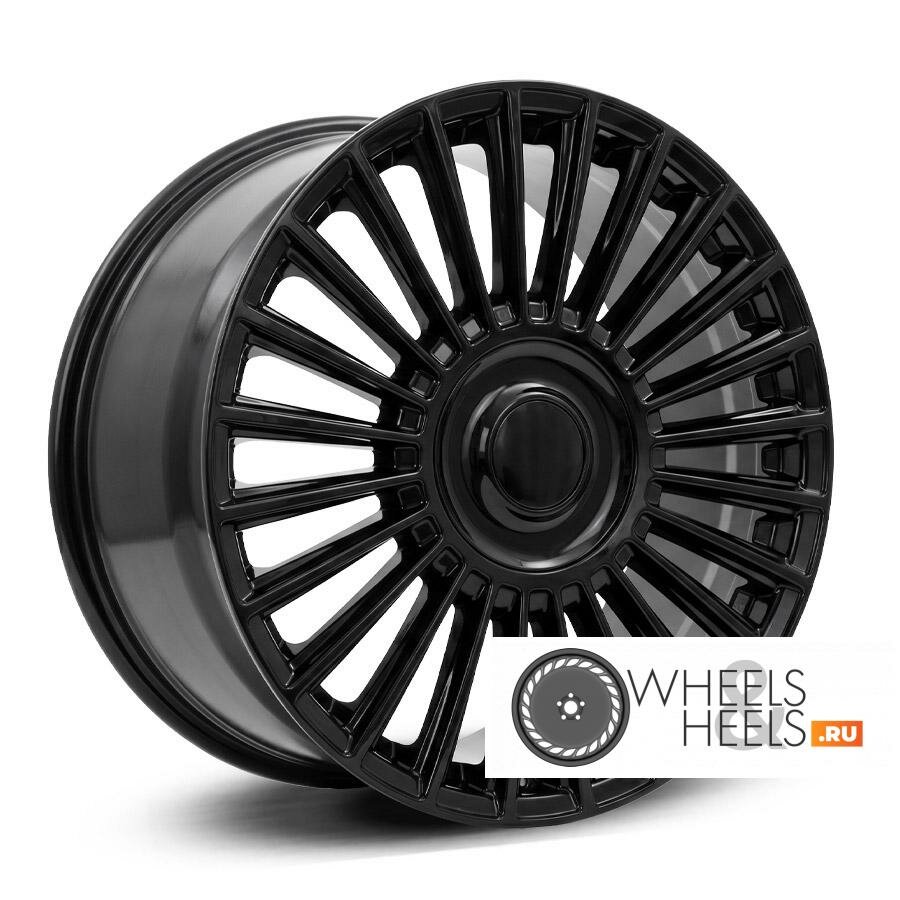 Диск автомобильный литой RST R159 19x8 5x114.3 et45 dia67.1 Черный глянцевый