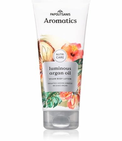 Гель для душа papoutsanis aromatics luminous argan oil, 200 мл
