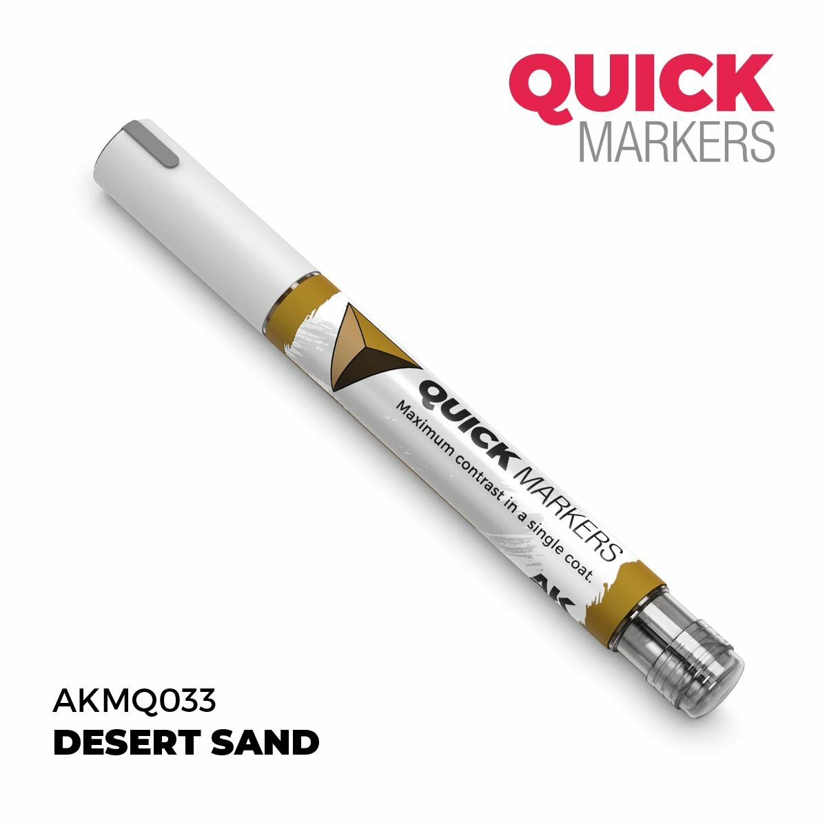 Маркер-кисть AK Desert Sand - Quick Marker — фото 1