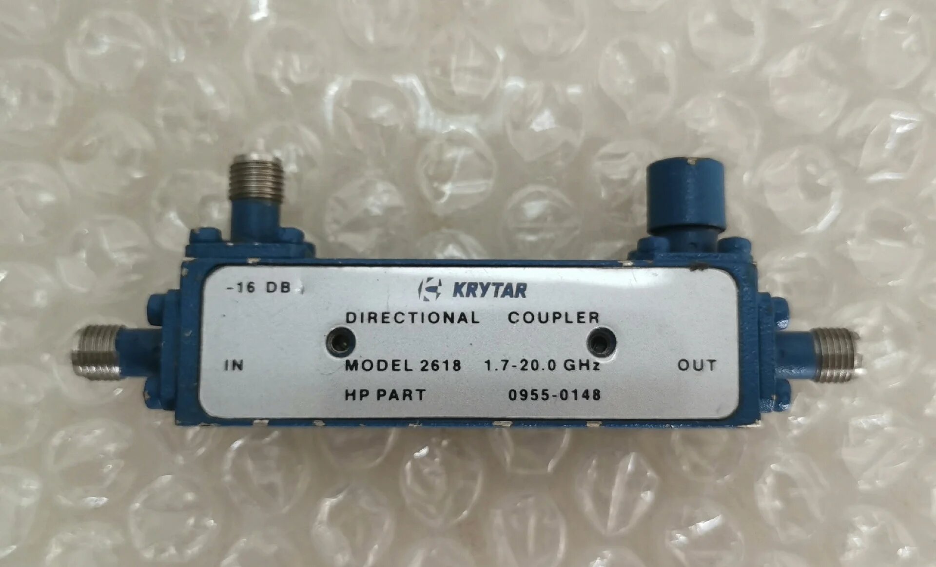 KRYTAR Коаксиальный соединитель 18.5G 10dB
