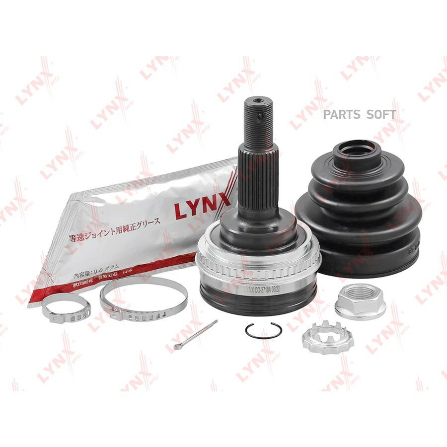 LYNXAUTO CO-3710A ШРУС наружный TOYOTA Altezza 2.0-3.0 99-05 / Brevis 2.5 99-02 / Mark 2/Chaser/Cresta(90/100/110) 2.0